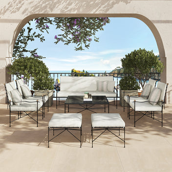 Amalfi Adjustable Chain Back Sofa | JANUS et Cie